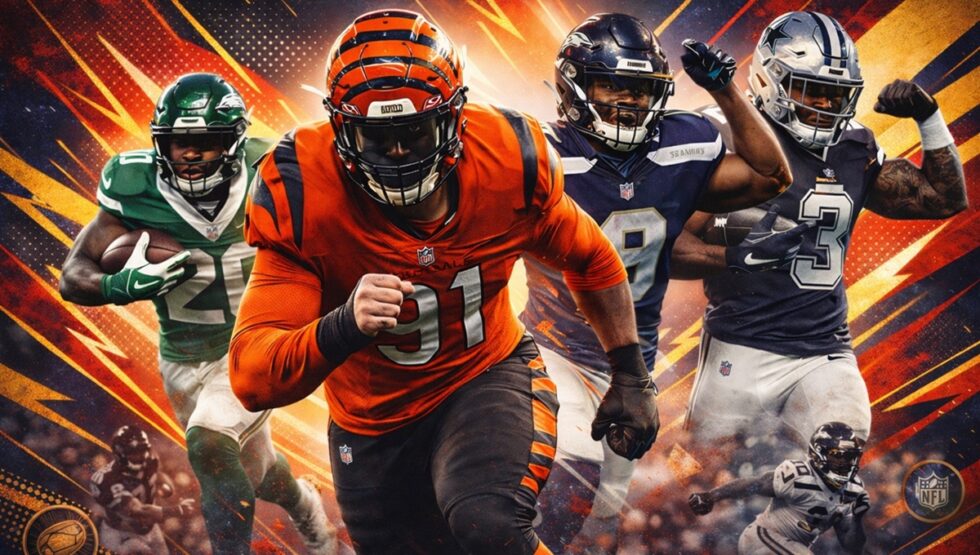 Top 10 agentes libres NFL 2026: ranking definitivo, análisis