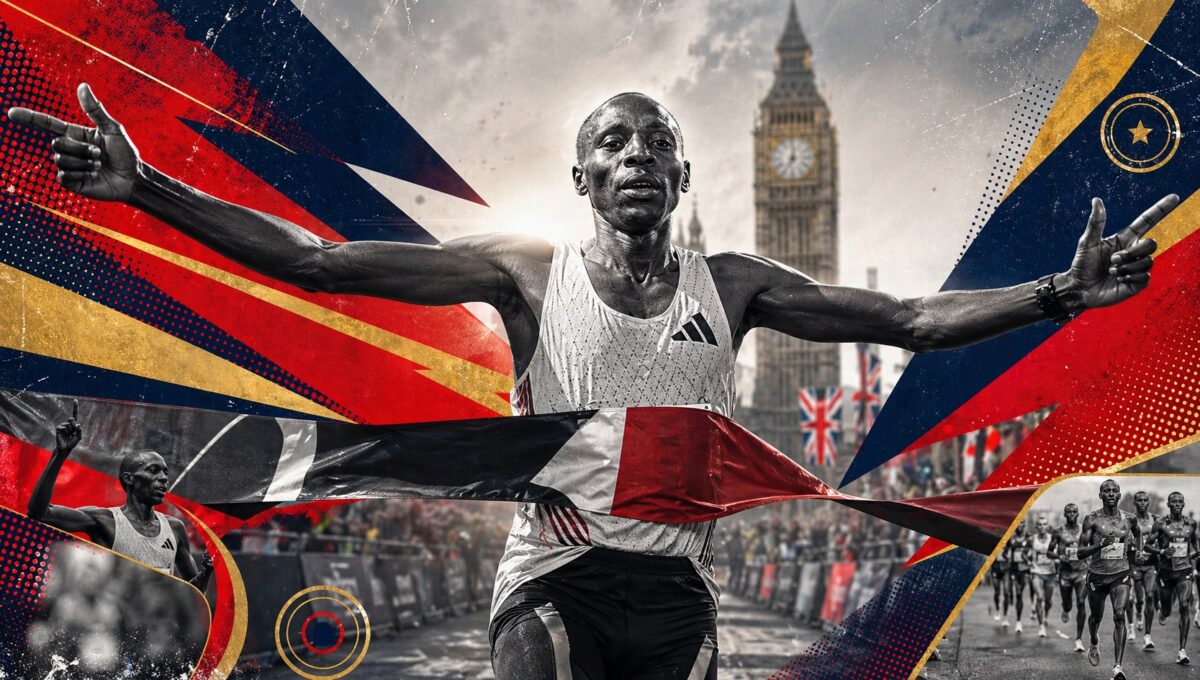 Sebastian Sawe impone récord mundial en maratón; la increíble carrera ...